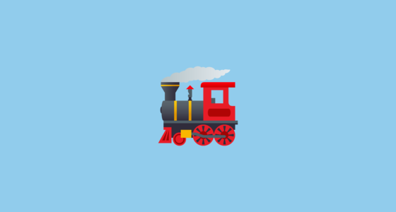 🚂 Locomotive Emoji on JoyPixels 6.0