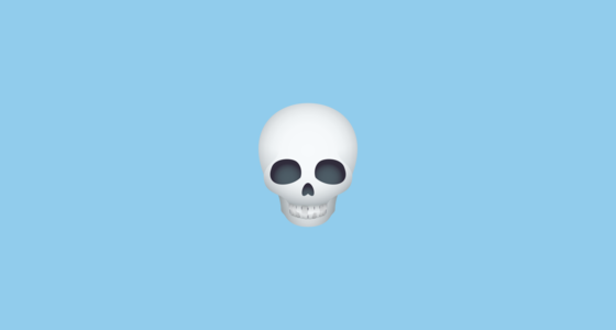 💀 Teschio Emoji on JoyPixels 6.0
