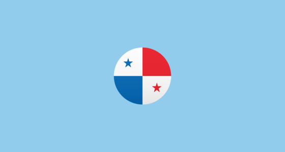 🇵🇦 Drapeau: Panama Emoji on JoyPixels 6.5
