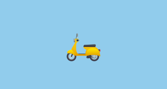 🛵 Motor Scooter Emoji on JoyPixels 6.5