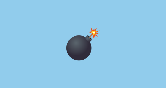 💣 炸弹 Emoji on JoyPixels 6.6
