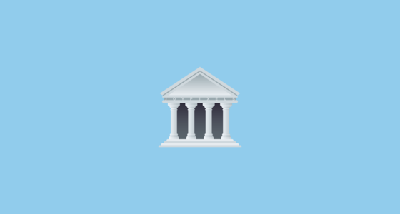 🏛️ Monument Classique Emoji on JoyPixels 6.6