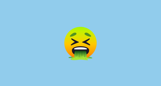 🤮 Kotzendes Gesicht Emoji on JoyPixels 6.6