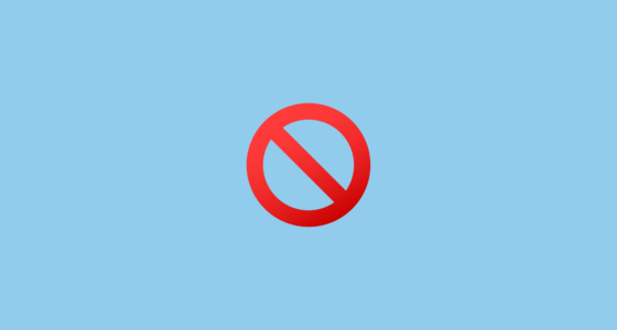 🚫 禁止 Emoji on JoyPixels 6.6