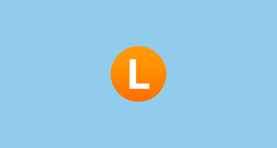 Regional Indicator Symbol Letter L Emoji on JoyPixels 6.6