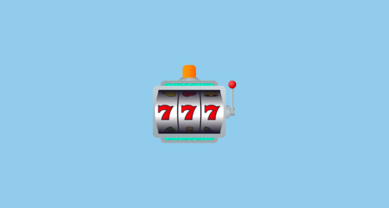 🎰 Slot Machine Emoji on JoyPixels 6.6