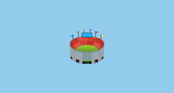 🏟️ Stadium Emoji on JoyPixels 6.6