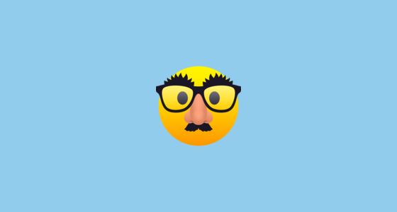 🥸 Disguised Face Emoji on JoyPixels 7.0