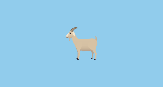 🐐 Geit Emoji on JoyPixels 7.0
