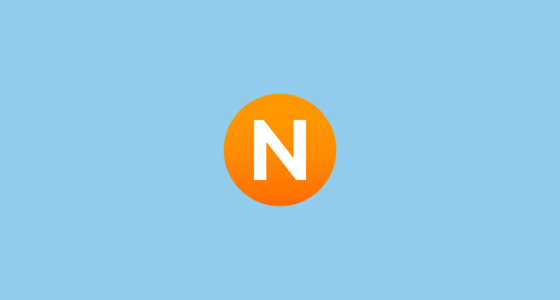 Regional Indicator Symbol Letter N Emoji on JoyPixels 7.0
