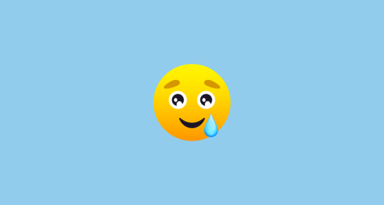 🥲 Lachend Gezicht Met Traan Emoji on JoyPixels 7.0