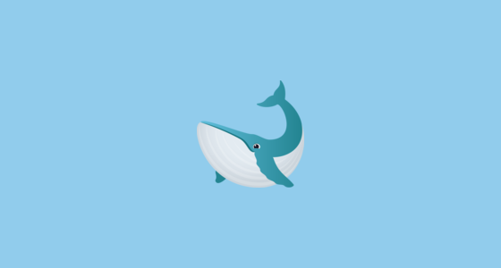 🐋 鲸鱼 Emoji on JoyPixels 7.0