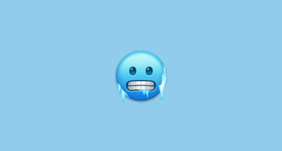 🥶 Rosto Gelado Emoji on LG Velvet