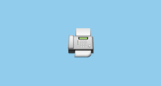 📠 Fax Emoji on LG Velvet