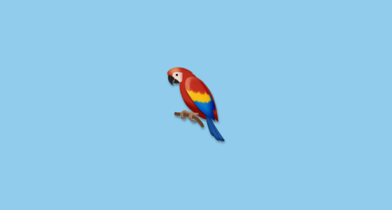 🦜 Pappagallo Emoji on LG Velvet