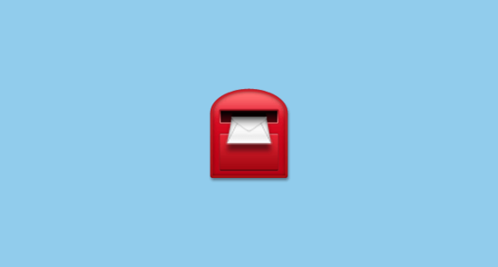📮 Boîte Aux Lettres Emoji on LG Velvet