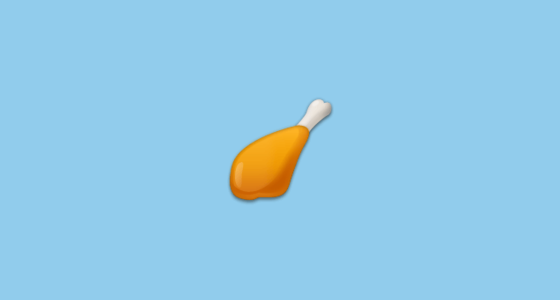 Poultry Leg Emoji ️ – Poultry Leg Symbol Copy Paste – FSQRD