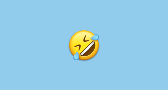 🤣 Se Rouler Par Terre De Rire Emoji on LG Velvet