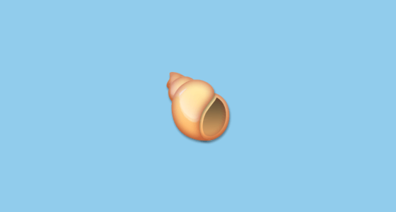 🐚 Spiral Shell Emoji on LG Velvet