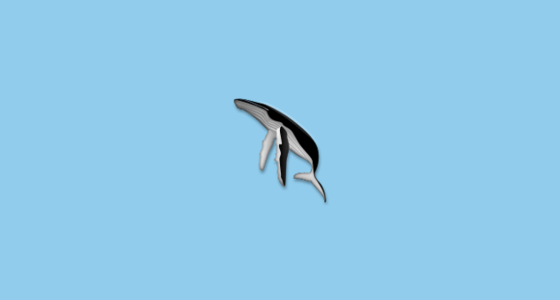 🐋 Ballena Emoji on LG Velvet