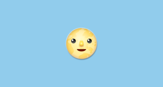 🌝 Rosto Da Lua Cheia Emoji on LG G3