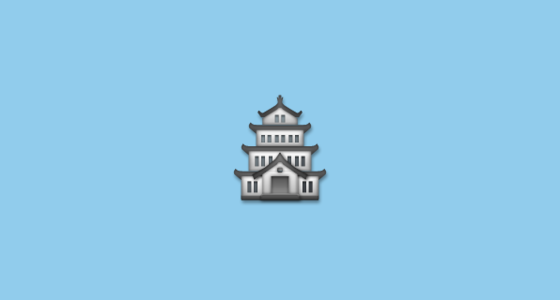 🏯 Japanese Castle Emoji on LG G3