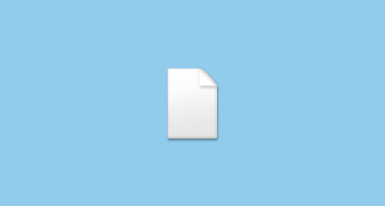 Empty Document Emoji on LG G4
