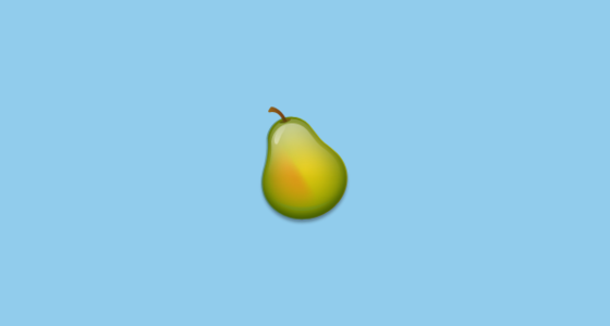 🍐 Pera Emoji on LG G4