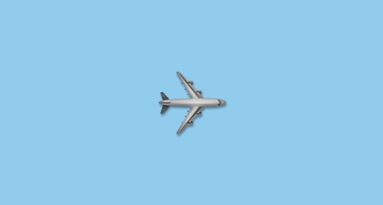 ️ Avião Emoji on LG G5