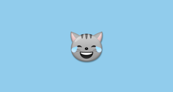 😹 Cat with Tears of Joy Emoji on LG G5