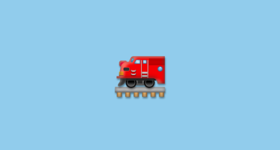 Diesel Locomotive Emoji on LG G5