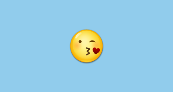 😘 Visage Envoyant Un Bisou Emoji on LG G5