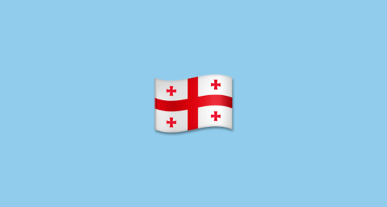 🇬🇪 Bendera: Georgia Emoji on LG G5