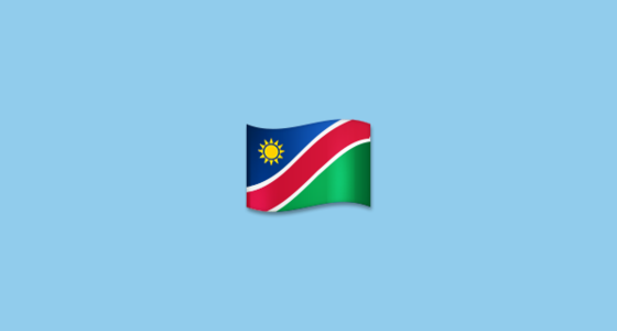 🇳🇦 Drapeau: Namibie Emoji on LG G5