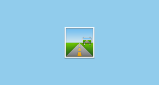 🛣️ Motorway Emoji on LG G5