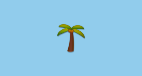 🌴 棕榈树 Emoji on LG G5