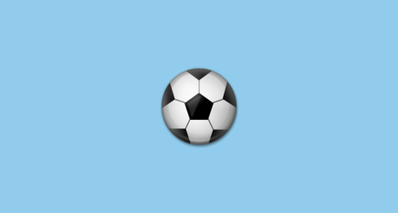 ⚽ Bola De Futebol Emoji on LG G5