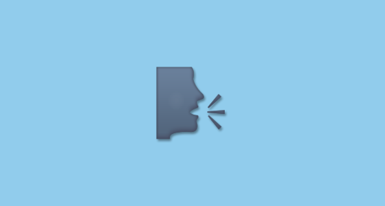 🗣️ Speaking Head Emoji on LG G5