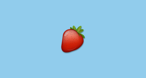 🍓 Morango Emoji on LG G5