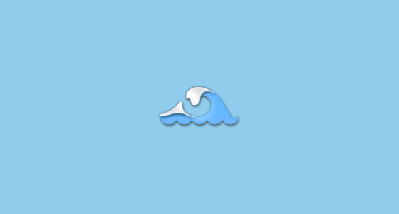 🌊 Ola De Mar Emoji on LG G5