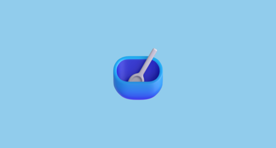 🥣 Bolle Med Skje Emoji on Microsoft Teams 1.0