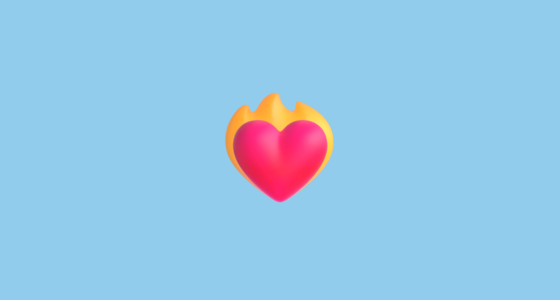 ️‍🔥 Cuore In Fiamme Emoji on Microsoft Teams 1.0