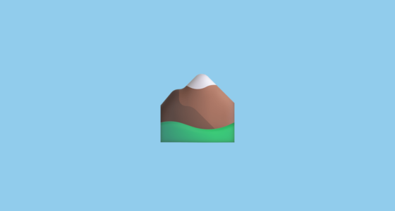 ⛰️ Montagne Emoji on Microsoft Teams 1.0