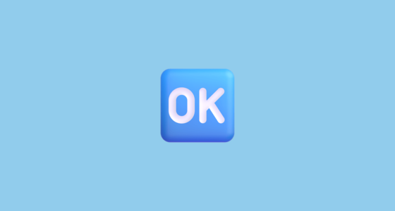 🆗 Pulsante Ok Emoji on Microsoft Teams 1.0
