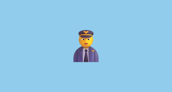 🧑‍ ️ Pilot(In) Emoji on Microsoft Teams 1.0
