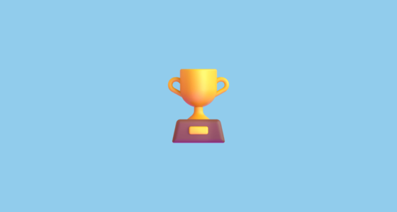 🏆 Trofee Emoji on Microsoft Teams 1.0