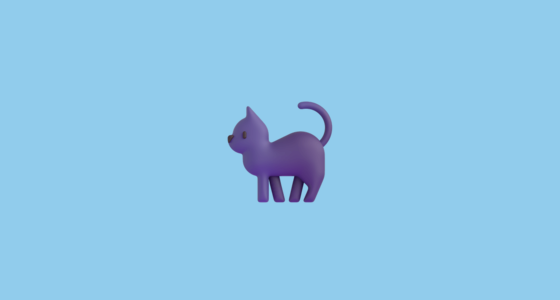 🐈‍⬛ Black Cat Emoji on Microsoft Teams 15.0