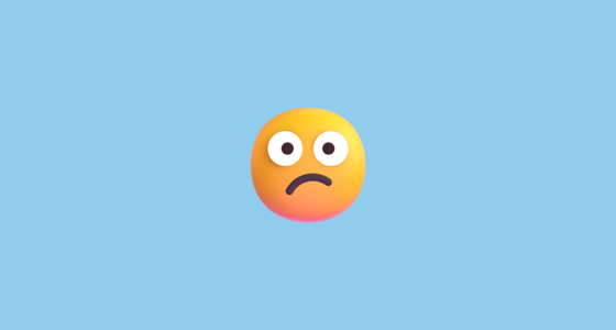 😕 Verward Gezicht Emoji on Microsoft Teams 15.0