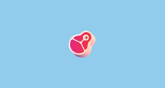 🥩 Cut of Meat Emoji on Microsoft Teams 15.0