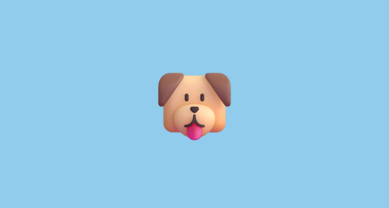 🐶 Muka Anjing Emoji on Microsoft Teams 15.0